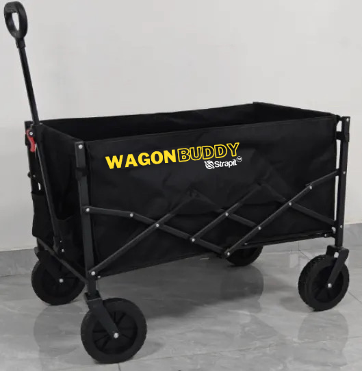 Folding Wagon Trolley | Beach Wagon Buddy 150L Capacity – Boat Buddy